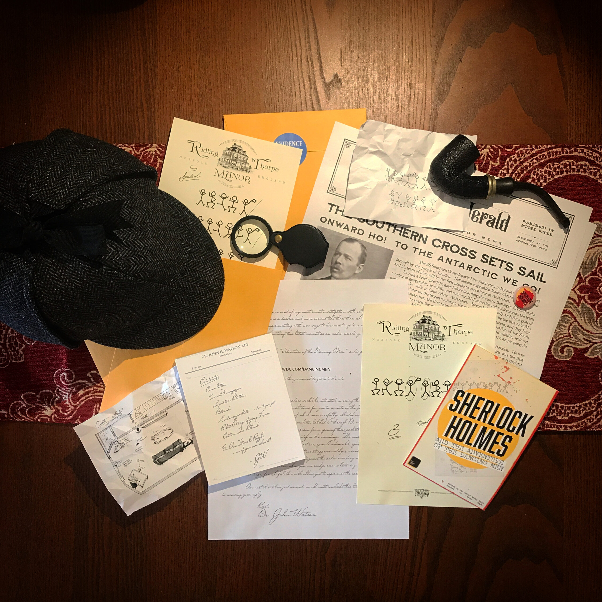 Sherlock Holmes and the Adventure of the Dancing Men – Literary ...